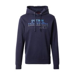 PETROL INDUSTRIES Hoodie 'Superior' Herren Gr&ouml;&szlig;e M navy / azur / aqua / anthrazit