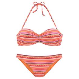 Lascana Bikini Damen Gr&ouml;&szlig;e L orange