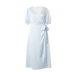 GLAMOROUS Kleid Damen Größe 36 hellblau / offwhite Winterkleid