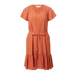 Moves Kleid Damen Gr&ouml;&szlig;e 40 orangerot Winterkleid