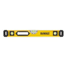 Dewalt DWHT0-43224 Hohlprofil-Wasserwaage aus Aluminium mit Solid Block Libelle ,60 cm)