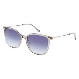 HUMPHREY&acute;S eyewear HUMPHREY ́S eyewear 585346 | Damen-Sonnenbrille | Fassung: Vollrand, Quadratisch, Acetat, Olive Hell | Glasfarbe: Grau