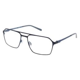 Freigeist 861021 Brille Herren | Fassung: Vollrand, Pilot, Blau Matt