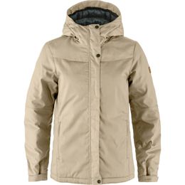 Fj&auml;llr&auml;ven FJ&Auml;LLR&Auml;VEN Stina Padded Winterjacke Damen - Gr&ouml;&szlig;e L - beige