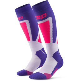 CEP Ski Thermo Socken Damen - Gr&ouml;&szlig;e 32-38 - lila
