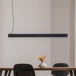 TK Lighting LED-H&auml;ngeleuchte Luxe, schwarz L&auml;nge 112,5 cm Metall 4.000 K