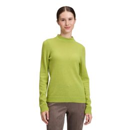 Betty Barclay Damen Strickpullover "Damen mit Stehkragen"fresh moss, Basic, Gr. 36, Strick, Obermaterial: 100% Kaschmir, Pullover