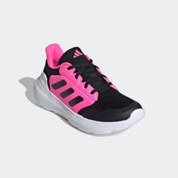 Kinder Laufschuh "TENSAUR RUN 2.0", adidas Sportswear, Gr. 40core schwarz, core schwarz, lucid pink, Synthetik, Textil, Schuhe