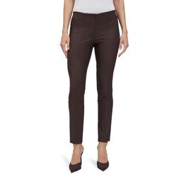 B&uuml;gelfaltenhose Betty Barclay "Damen Slim Fit", Damen, Gr. 40, Normalgr&ouml;&szlig;en, light maroon, Obermaterial: 88% Polyamid, 12% Elasthan., slim fit 7/8-L&auml;nge, Hosen