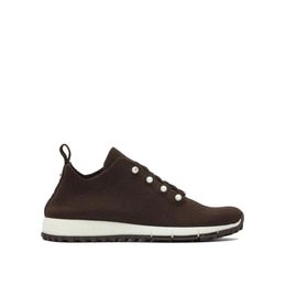 Jimmy Choo Low-Top Sneaker - Cashmere Goat Upper Sneakers - Gr. 39 (EU) - in Braun - f&uuml;r Damen