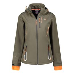 Geographical Norway Softshelljacke "Trelina" in Khaki - 56% | Gr&ouml;&szlig;e XL | Damen-outdoorjacken