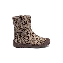 bisgaard Leder-Boots in Beige/ Schwarz - 38% | Gr&ouml;&szlig;e 23 | Kinderstiefel