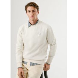 Pepe Jeans Sweatshirt "Macbeth" in Creme - 28% | Gr&ouml;&szlig;e M | Herren-plussize