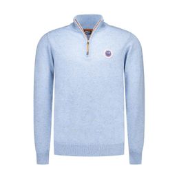 New Zealand Auckland Pullover in Hellblau - 41% | Gr&ouml;&szlig;e L | Herren-plussize