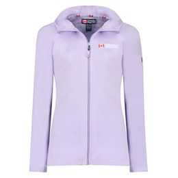 Canadian Peak Fleecejacke in Lila - 53% | Gr&ouml;&szlig;e L | Damenjacken