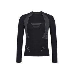 Icepeak Funktionsunterhemd "Irondale" in Schwarz/ Anthrazit - 62% | Gr&ouml;&szlig;e M | Herren-sportunterwaesche