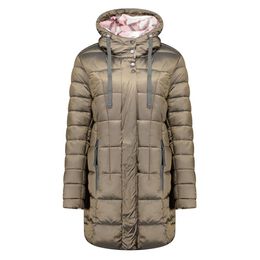 Geographical Norway Steppmantel "Bulli" in Khaki - 73% | Gr&ouml;&szlig;e M | Damenjacken