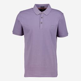 BOSS Fliederfarbenes Slim Fit Passenger Piqué-Poloshirt