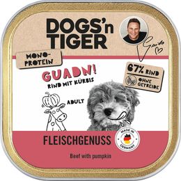 Nassfutter Hund mit Rind & K&uuml;rbis, Guadn! DOGS'n TIGER