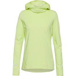 Unifit Laufhoodie Damen - gr&uuml;n - Gr. XS - Polyester/Elastan