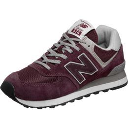 New Balance ml574 Sneaker Herren - rot - Gr. 46 1/2 - Synthetik
