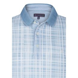 Felix Hardy Poloshirt Herren Gr&ouml;&szlig;e L hellblau / wei&szlig;
