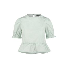 Missguided Petite Bluse 'PEPLUM' Damen Gr&ouml;&szlig;e XXS mint