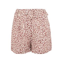 Forever New Petite Shorts Damen Gr&ouml;&szlig;e 32 beige / grau / hellrot