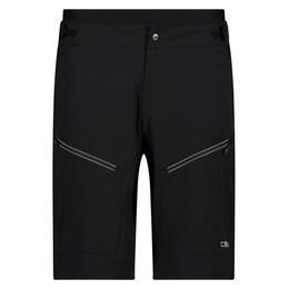 CMP 3in1-Fahrradshorts in Schwarz - 54% | Gr&ouml;&szlig;e 48 | Herren-outdoorhosen