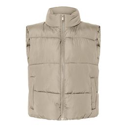 Pieces Weste "Pcbee" in Sand - 37% | Gr&ouml;&szlig;e XS | Damenjacken