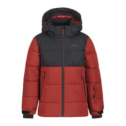 Icepeak Ski-/ Snowboardjacke "Louin" in Rot/ Schwarz - 38% | Gr&ouml;&szlig;e 122 | Kinder-outdoor-jacken