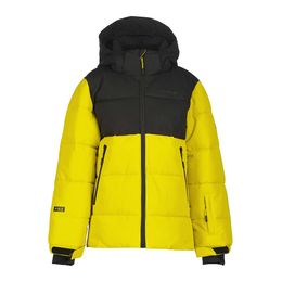 Icepeak Ski-/ Snowboardjacke "Louin" in Gelb/ Schwarz - 60% | Gr&ouml;&szlig;e 116 | Kinder-outdoor-jacken