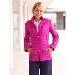 Catamaran Sports Damen Steppjacke mit Scuba-Eins&auml;tzen, magenta, Gr&ouml;&szlig;e 38