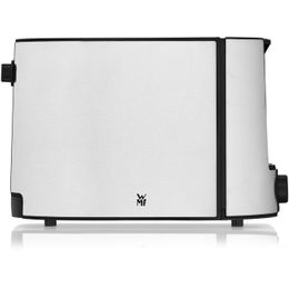 WMF Toaster "Bueno Pro, 2-Scheiben-Toaster mit integriertem Brötchenaufsatz", B:25,4cm H:17,3cm T:14,7cm, silber, Toaster, 6 Bräunungsstufen,