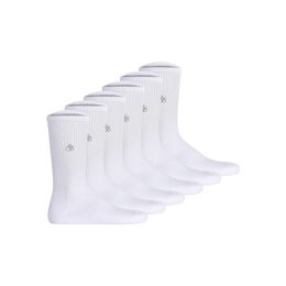 Scotch & Soda SCOTCH & SODA Herren Kurzsocken "Socken 1/2 TERRY COTTON CREW 6er Pack", Gr. 41, wei&szlig;, Obermaterial: 75% Baumwolle CO(Bio). 22% Polyamid PA. 3%