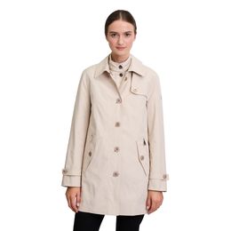 Betty Barclay Damen 3-in-1-Funktionsjacke "Damen mit Funktion", beige, Gr. 44, Obermaterial: 52% Polyester, 48% Baumwolle. Futter: 100% Polyester.