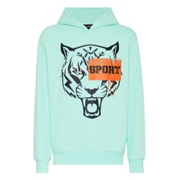 Plein Sport Jungen Sweatshirt "Tiger"63, mintgr&uuml;n, Gr. L, Obermaterial: 88% Baumwolle, 12% Polyester, Sweatshirts