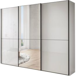 Schwebet&uuml;renschrank Wiemann, B:246cm H:236cm T:67cmwei&szlig;, dekor, Schr&auml;nke, "Phoenix, Made in Germany, modernes Design, Highlight, Blickfang",