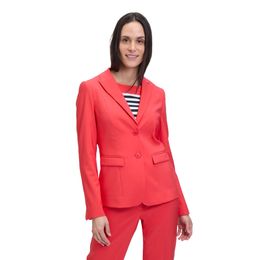 Betty Barclay Damen Kurzblazer "Damen langarm", rot, Gr. 40, Obermaterial: 86% Polyester, 14% Elasthan; Futter: 100% Polyester, Blazer, Form