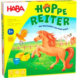 Haba Kinder Spiel "Hoppe Reiter", bunt, Holz, Pappe, Spiele, Made in Germany