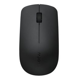 RAPOO Maus "M20 Plus kabellose Maus, 2.4 GHz Wireless Verbindung, 1000 DPI", B:11cm H:3,5cm T:6,2cm, schwarz, B&uuml;ro, Computer-M&auml;use