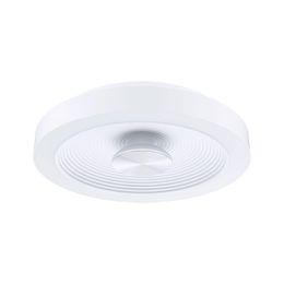 Paulmann LED Deckenleuchte "LED Deckenleuchte Volea IP44 3000K 470lm / 1650lm 230V 3,5 / 1x13W", 1, Ø 32cm H: 6,4cm, 1 Stk., bunt, Wohnzimmer,