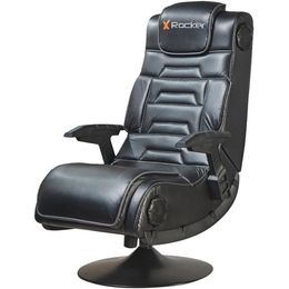 X ROCKER Gaming-Stuhl "Pro 4.1 Wireless Audio", B/H/T: 62cm x 106cm x 87cm, Kunstleder, schwarz, Stühle, mit 4.1 Soundsystem