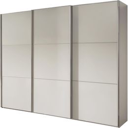 Schwebet&uuml;renschrank Wiemann, B:246cm H:217cm T:67cmchampagner, dekor, Schr&auml;nke, "Phoenix, Made in Germany, modernes Design, Highlight, Blickfang",