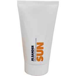 Jil Sander Damen Duschgel "Jil Sander Sun", 150ml, weiß, Hautreinigungsmittel, mit frischer Note