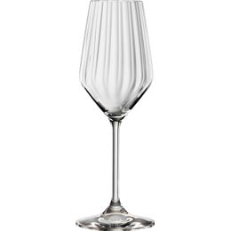 Spiegelau Champagnerglas "LifeStyle", Ø 8cm x 22,3cm, 310ml, 4 Stk., transparent, Trinkgefäße, 310 ml, 4-teilig