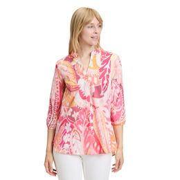 Betty Barclay Damen Schlupfbluse "Damen ohne Arm"ros&eacute;, gelb, Gr. 40, Obermaterial: 100% Baumwolle, Blusen