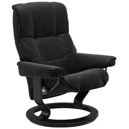 Relaxsessel stressless, B:88cm H:102cm T:77cm, schwarz, Leder BATICK: BATICK ist ein leicht korrigiertes, durchgef&auml;rbtes und genarbtes M&ouml;belleder,