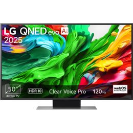 LG QNED-Fernseher "50QNED8FA6A", 50 ′′schwarz, Fernseher