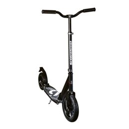 SIX DEGREES Scooter "Aluminium Scooter All Terrain 300/205 mm", B:53cm L:107cmschwarz, Roller